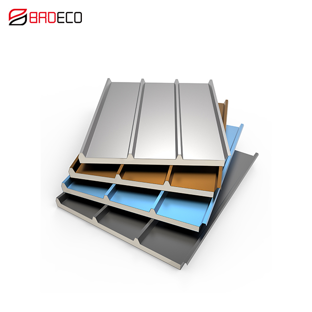 Roof Insulated Panel - Buy Roof panel, PUroof panel, sandwich panel ...