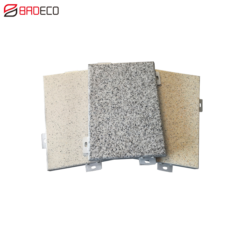 Stone Finishes Aluminum Cladding Panel